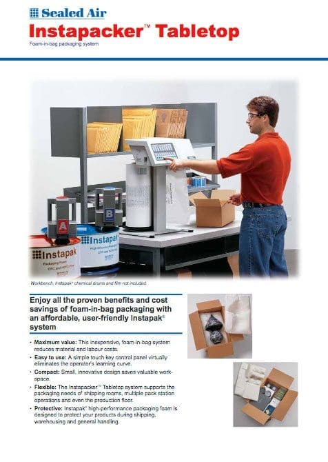 Instapacker Table Top | BorderPak Packaging Solutions
